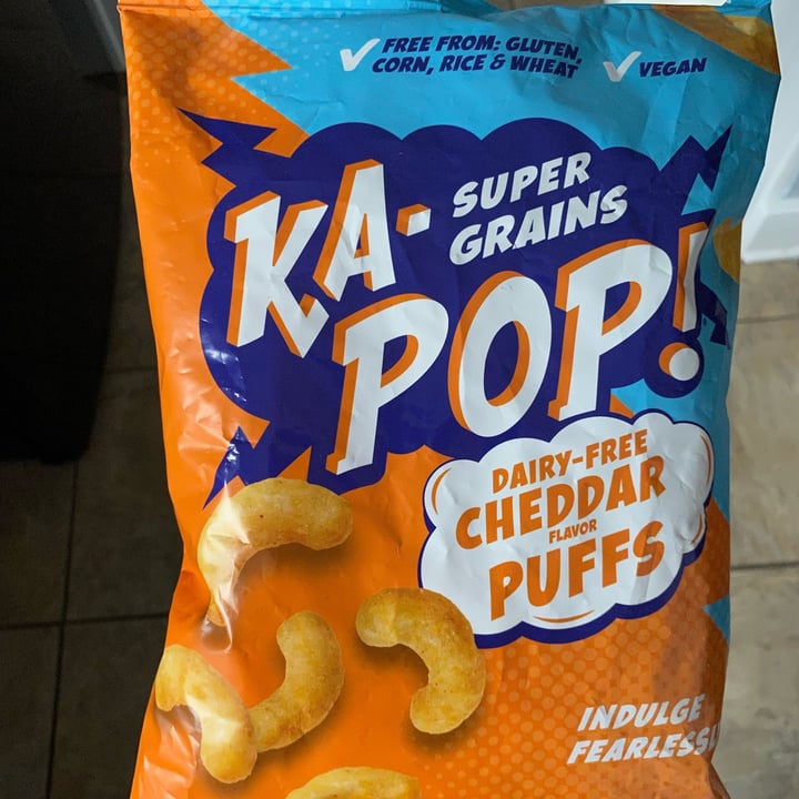 Ka-Pop Dairy-Free Cheddar Puffs Review | abillion