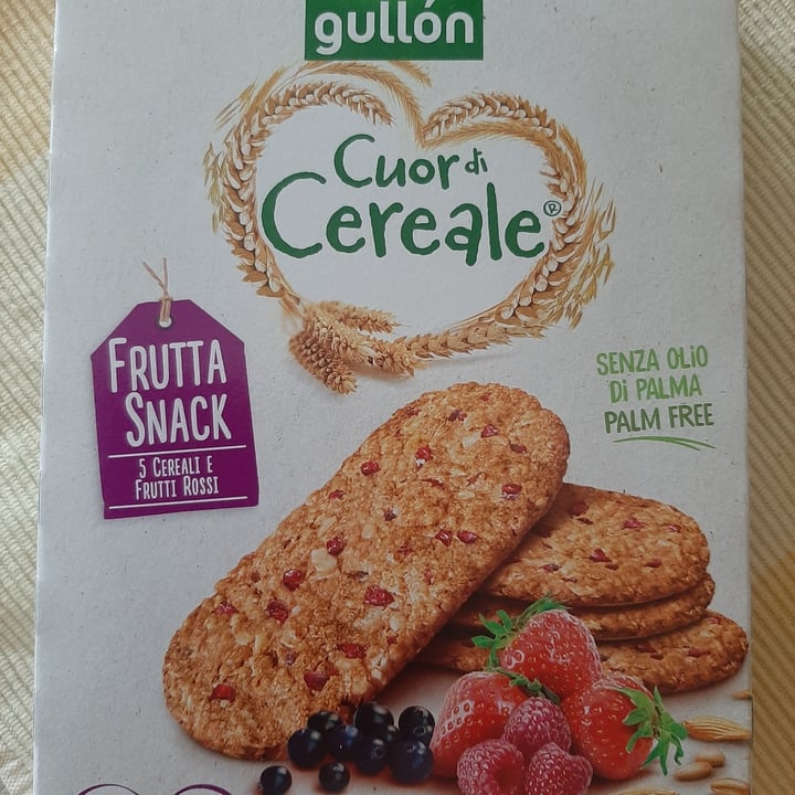Gullón Cuor di cereale frutta snack 5 cereali e frutti rossi Review ...
