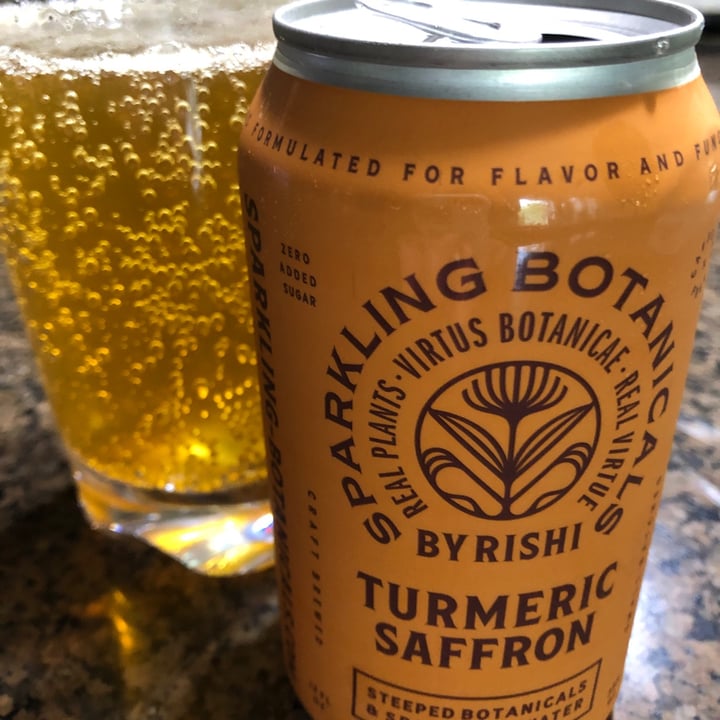 Rishi tea & botanicals Turmeric saffron sparkling botanicals Review ...
