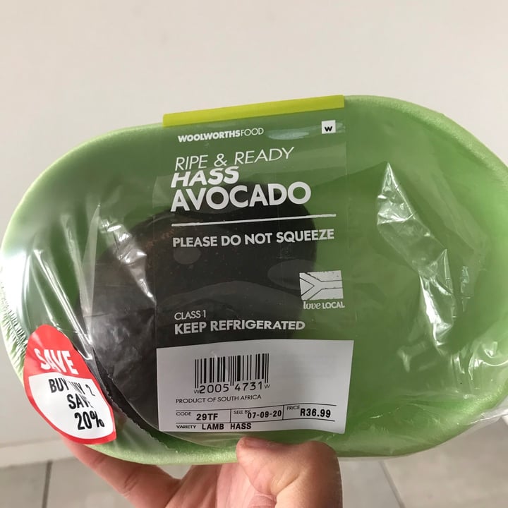 Woolworths Food Green skin avocado Review | abillion