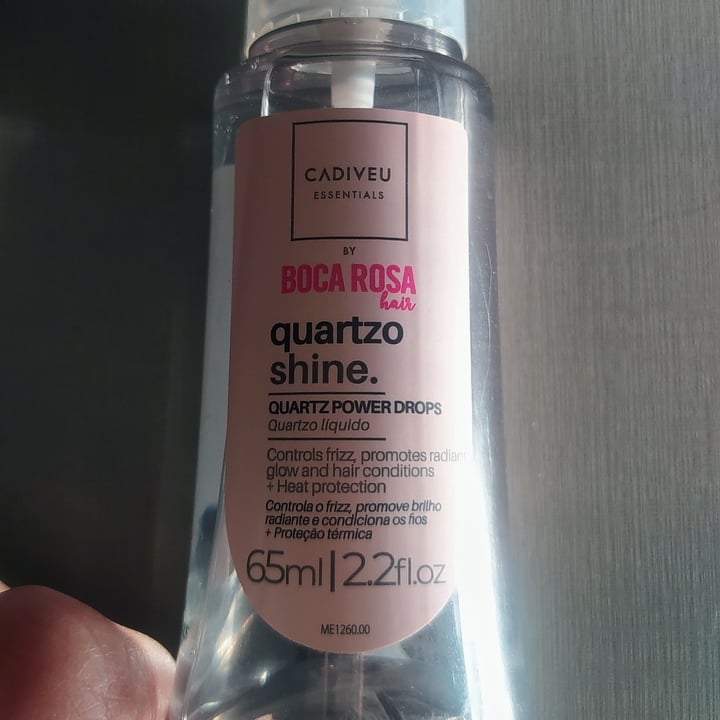 Cadiveu Essentials Cadiveu by Boca Rosa Hair Quartzo shine Óleo ...