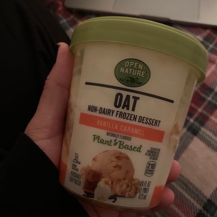Open Nature Vanilla Caramel Oat Milk Dessert Review | abillion
