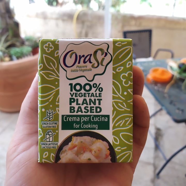 OraSí 100% plant based Crema per cucinare Review | abillion