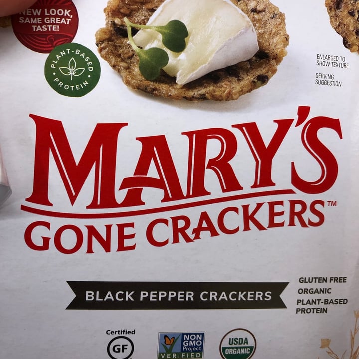Mary's Gone Crackers Black Pepper Crackers Review | abillion