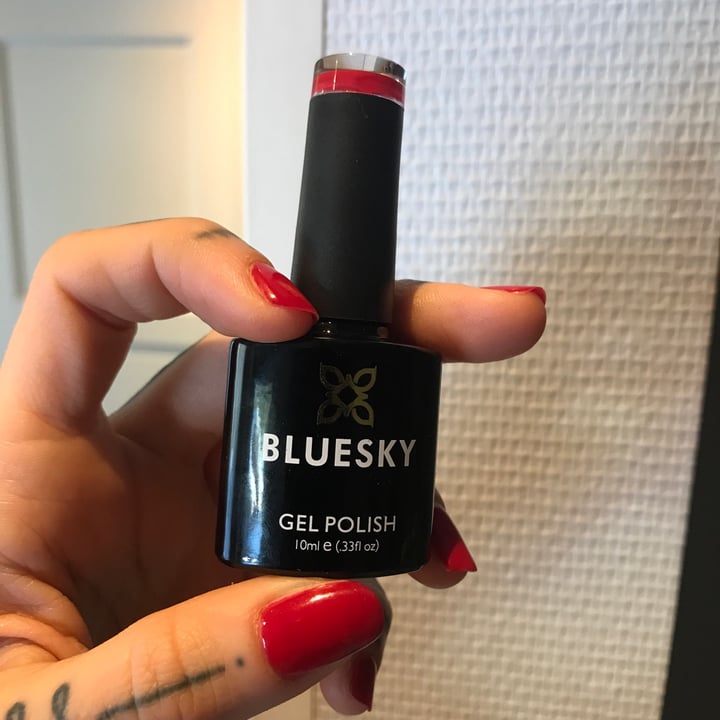 Bluesky Red Gel Polish Review | abillion