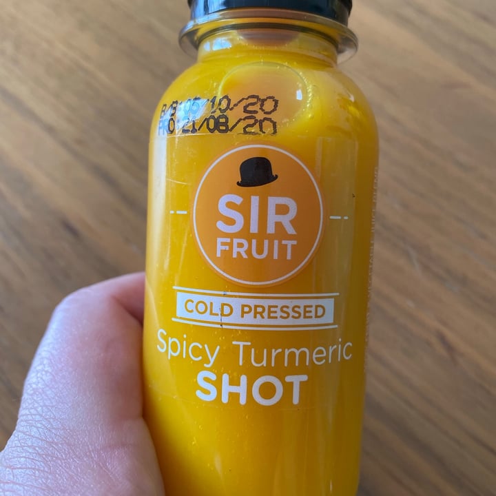 Sir Fruit Spicy Turmeric Shot Review | abillion