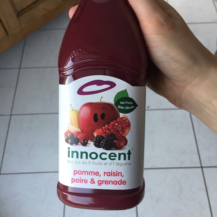 Innocent Pur Jus Pomme Raisin Poire Et Grenade Review | abillion