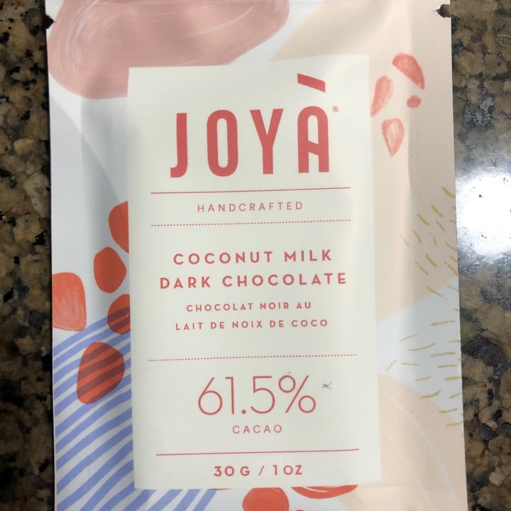 Joya 61.5% dark chocolate milk chocolate Review | abillion