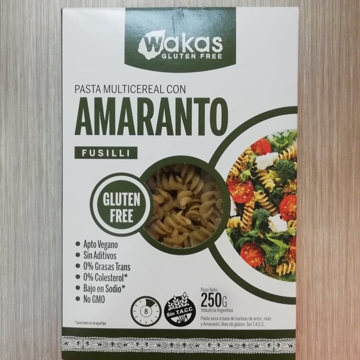 Wakas Pasta Multicereal con Amaranto Review | abillion