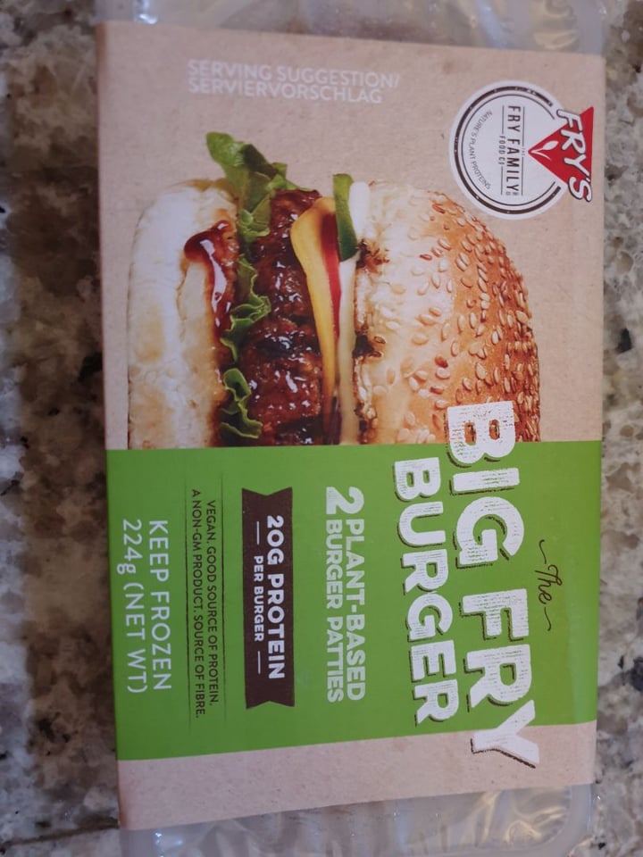 Fry's Family Food Co The Big Fry Burger Review | abillion