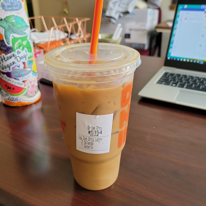 Dunkin' Donuts Harrisburg, United States Oatmilk latte Review | abillion
