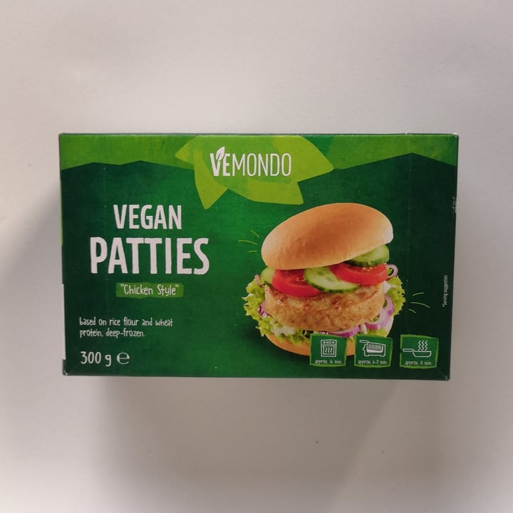 Vemondo Vegan Patties Chicken Style Review | abillion