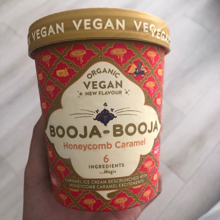 Booja-Booja Honeycomb Caramel Ice cream Review | abillion