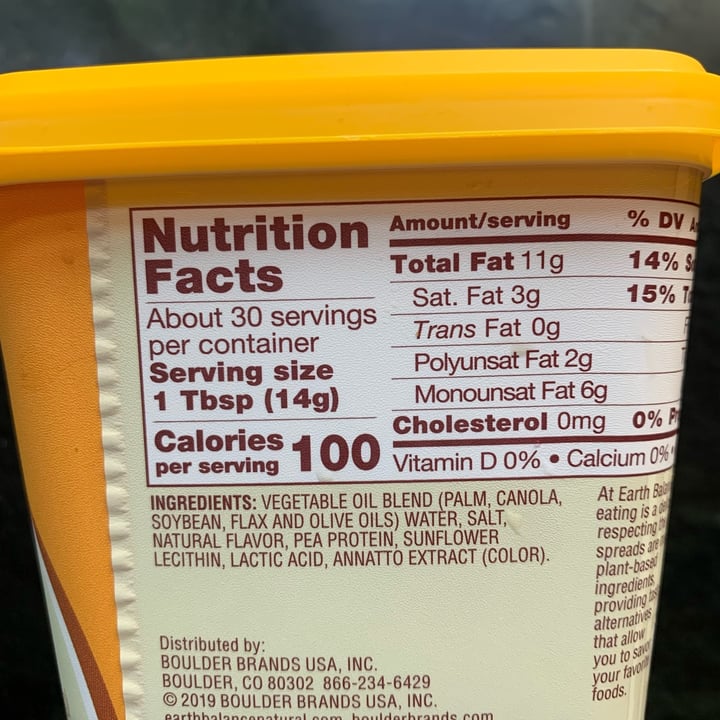 Earth Balance Original Buttery Spread Review | abillion