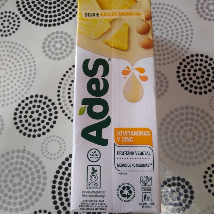 Ades Leche de Soja sabor Ananá Review | abillion