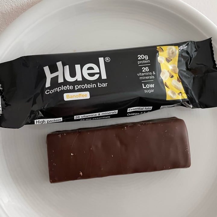 Huel Complete Protein Bar Banoffee Review | abillion