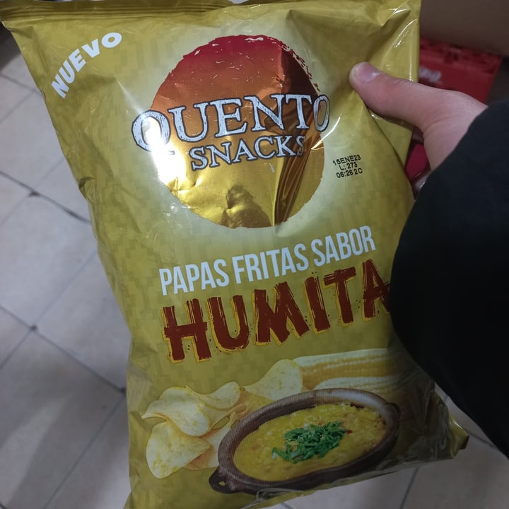 Quento Snacks Papas Sabor Humita Review | abillion