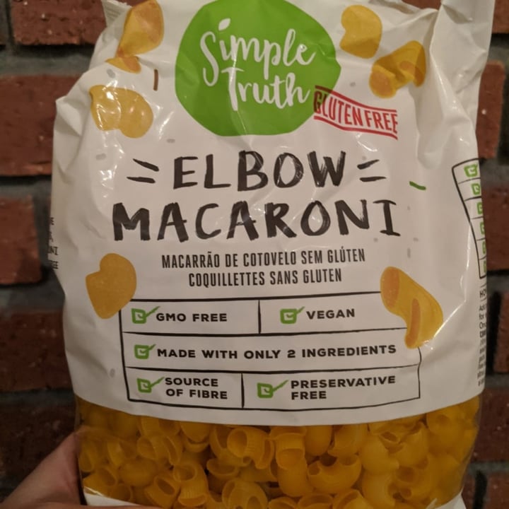 Simple Truth Gluten free macaroni Review | abillion