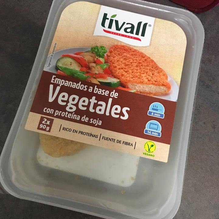 Tivall Empanados a base de vegetales con proteína de soja (Vegano ...