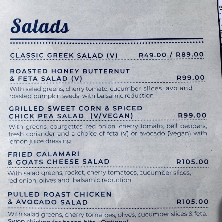 Fusion Restaurant - Hermanus Hermanus, South Africa Grilled Sweetcorn ...