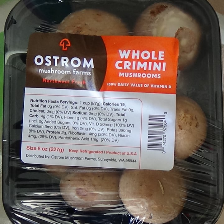 Ostrom Whole Crimini Mushrooms Review | abillion