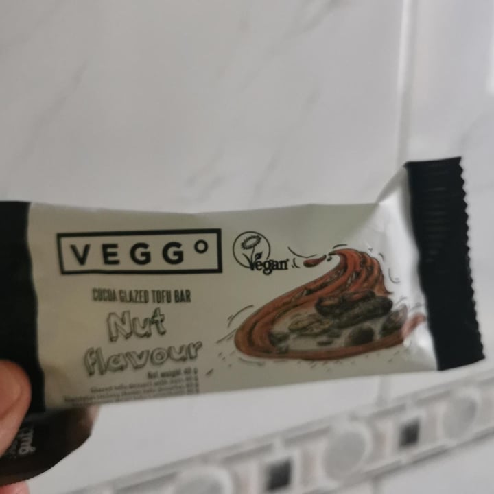 Veggo Cocoa glazed tofu bar nut flavour Review | abillion