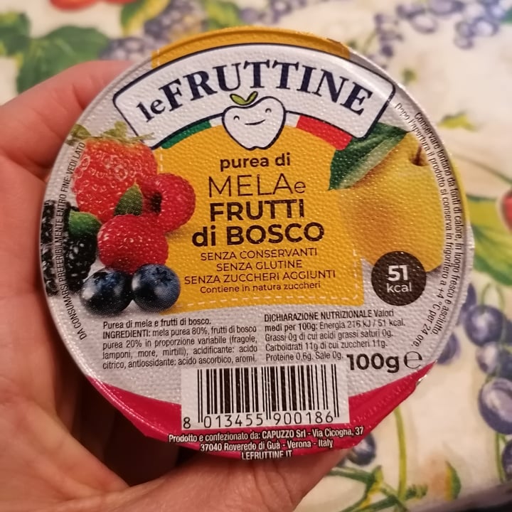 Le fruttine Purea Di Mela E Frutti Di Bosco Review | abillion