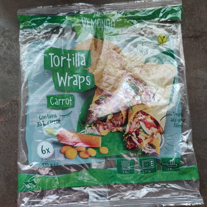 Vemondo Tortilla wraps carrots Review | abillion