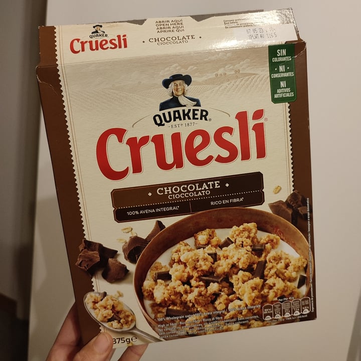 Quaker Cruesli Chocolate Review | abillion