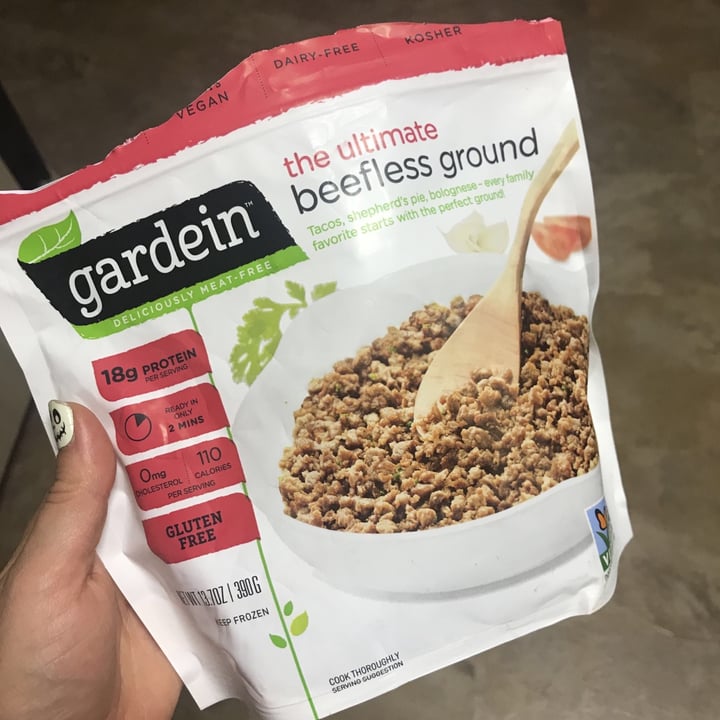 Gardein The Ultimate Beefless Ground Review | abillion