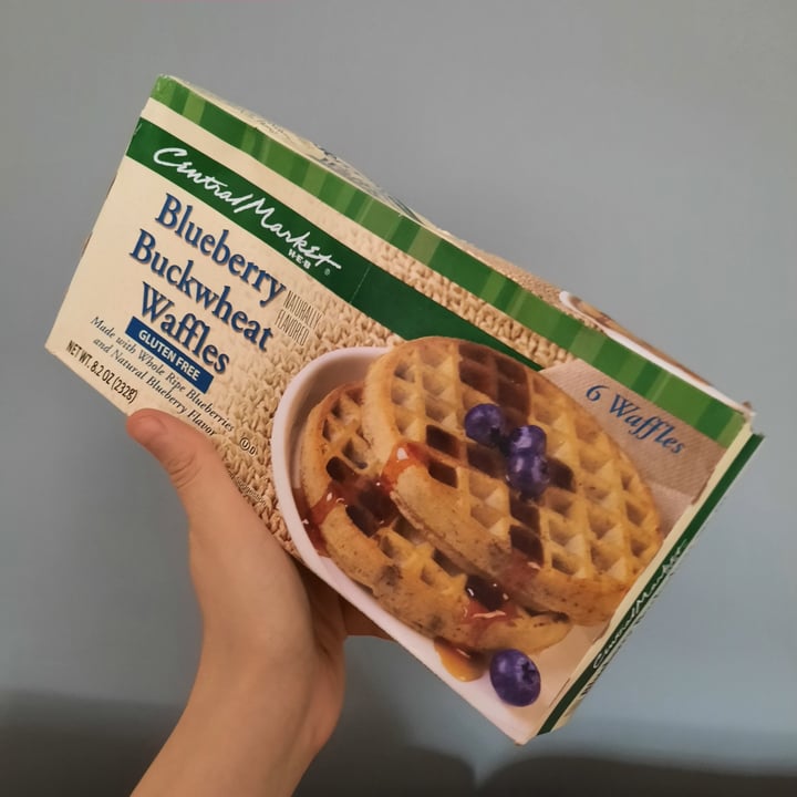 H-E-B Blueberry Buckwheat Waffles Review | abillion