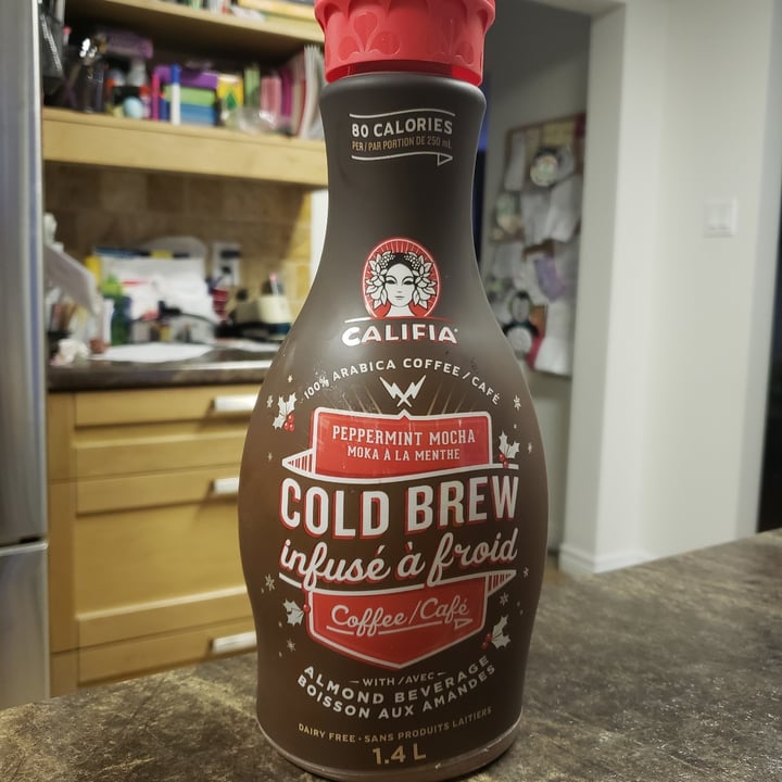 Califia Farms Peppermint Mocha Cold Brew with Almond Milk Reviews ...