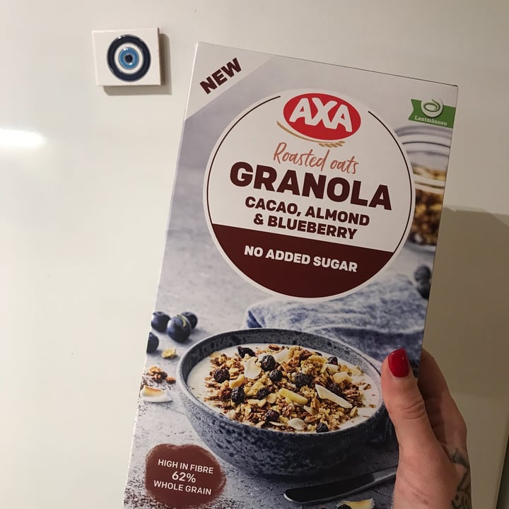 Axa Cacao, Almond & Blueberry Granola Review | abillion