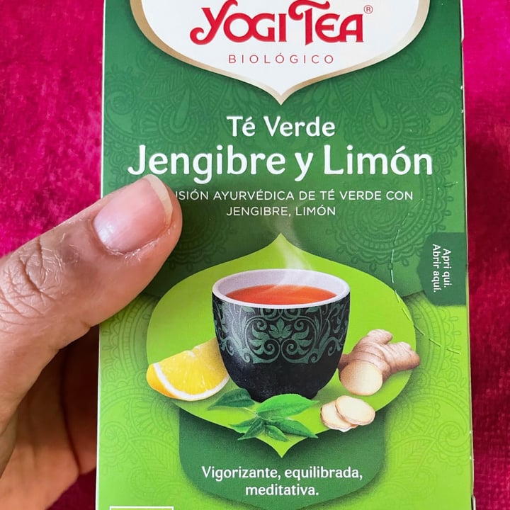 Yogi Tea Organic Te verde zenzero e limone Review | abillion