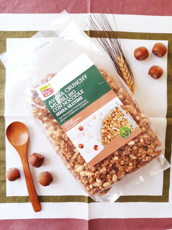 La Finestra Sul Cielo Avena crunchy muesli bio con nocciole Review ...
