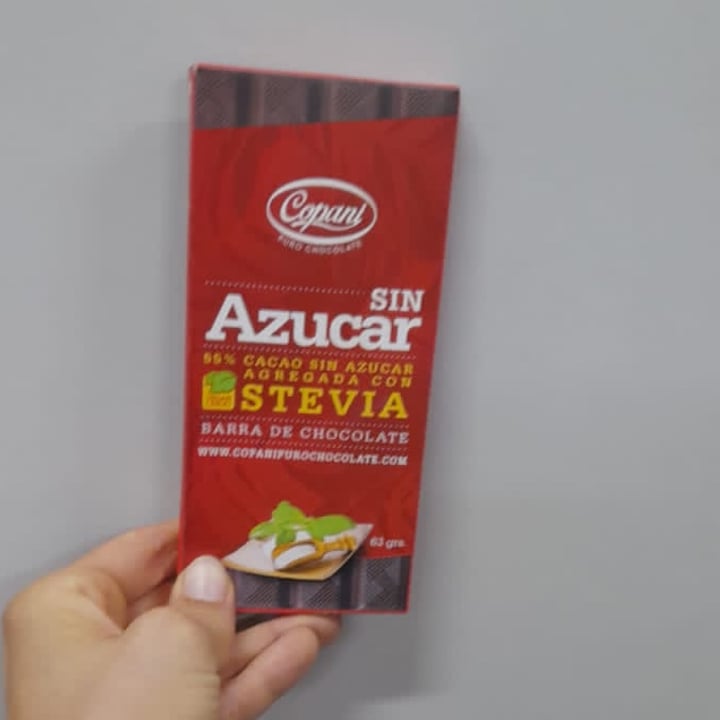 Copani Chocolate 55% Cacao sin Azúcar. Endulzada Con Stevia Review ...