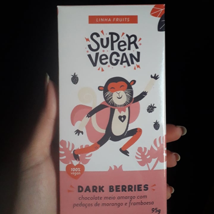 Super Vegan Barra De Chocolate - Dark Berries (95g) Review | abillion