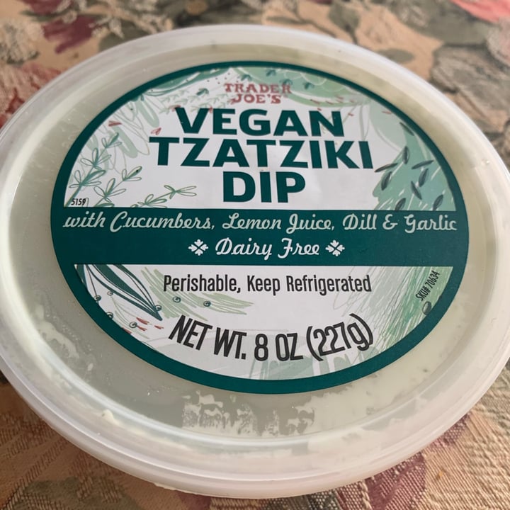 Trader Joe's Vegan tzatziki dip Review | abillion