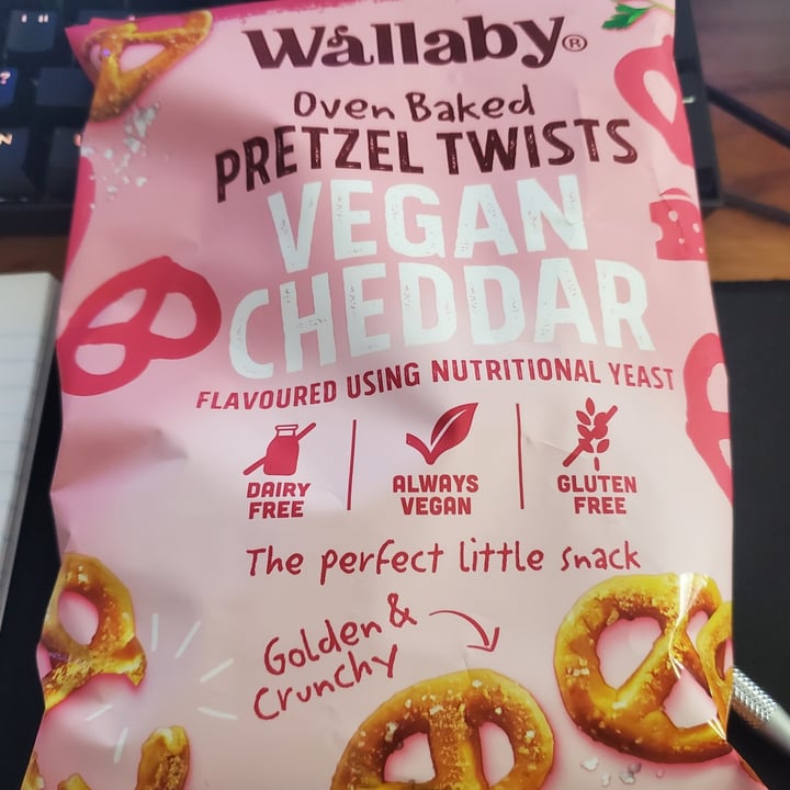 Wallaby Oven baked pretzel twists vegan cheddar Review | abillion