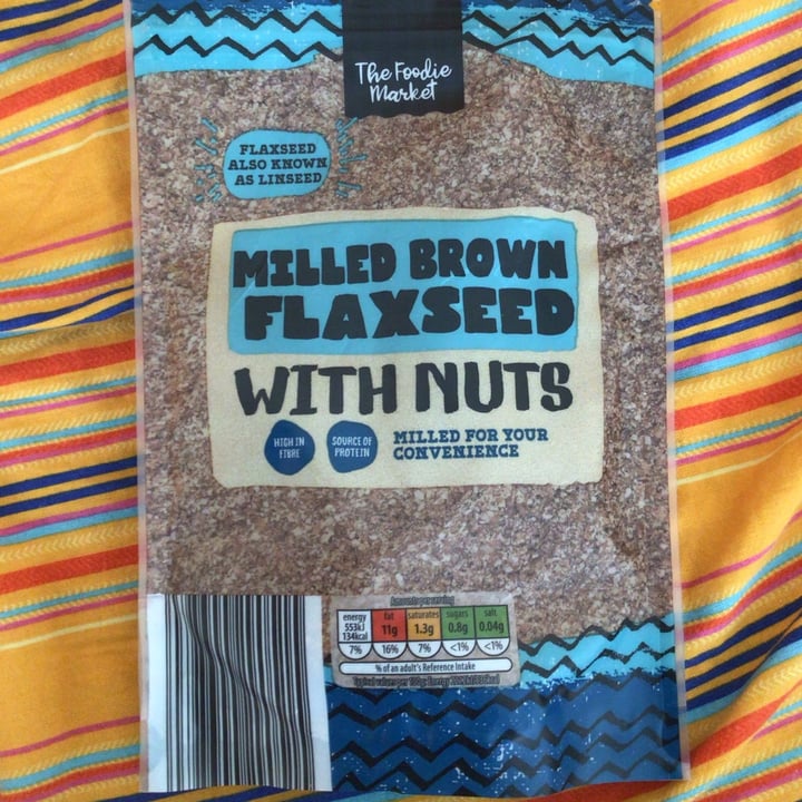 The Foodie Market Milled Brown Flaxseed With Nuts Review | abillion