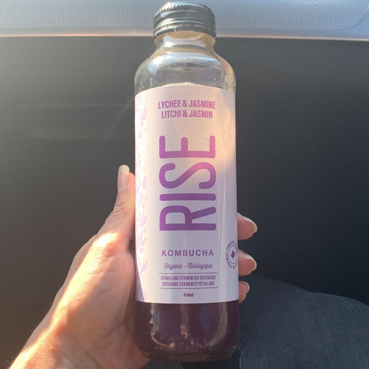 RISE Kombucha Lychee & Jasmine Review | abillion
