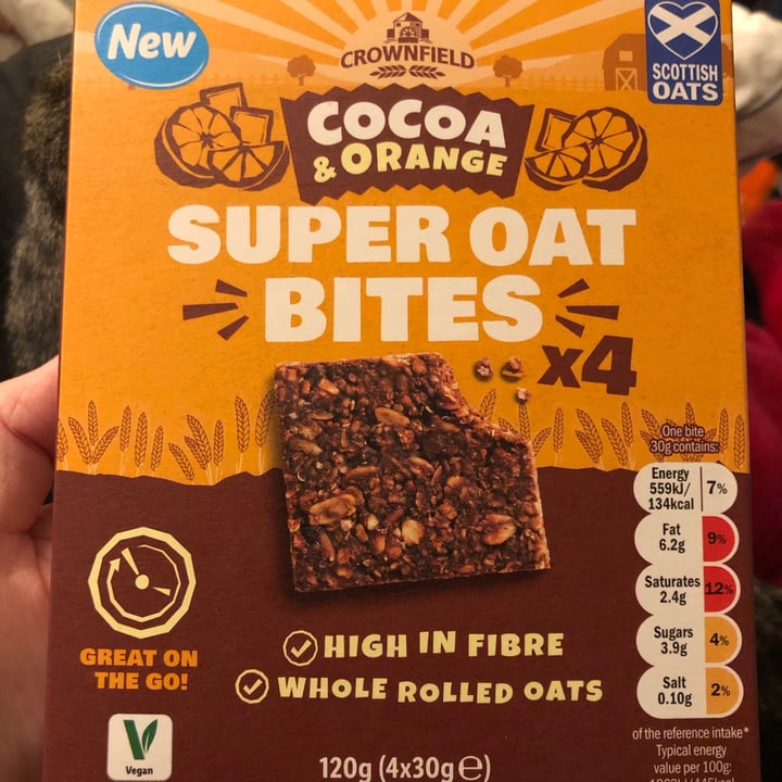 Crownfield Cocoa & Orange Super Oat Bites Review | abillion