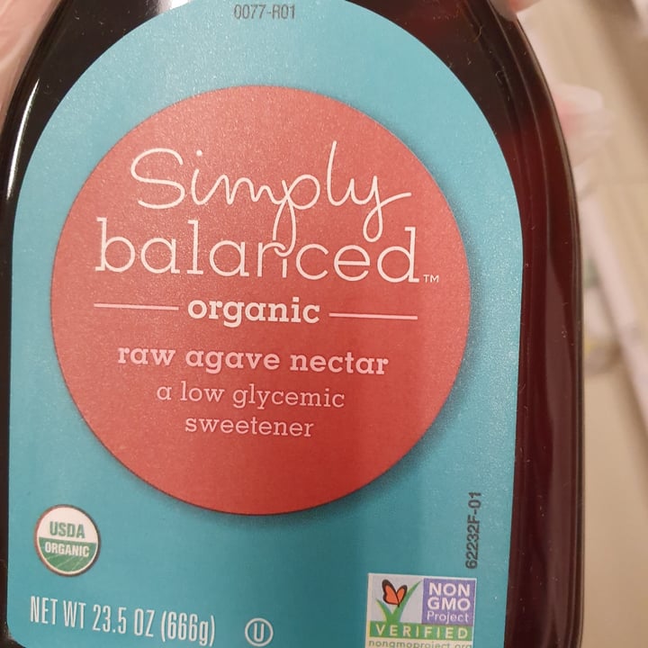 Simply Balanced Raw Agave Nectar Review | abillion