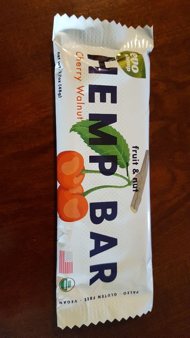 Evo Hemp Cherry Walnut Hemp Bar Review | abillion