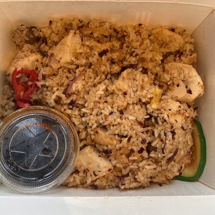 Pho Oxford United Kingdom Vegan Chicken Fried Rice Review | abillion