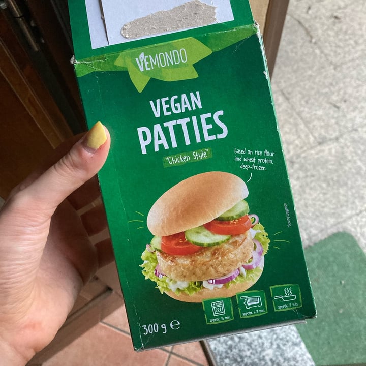 Vemondo Vegan Patties Chicken Style Review | abillion