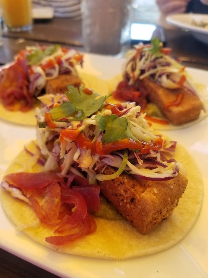 Lido Waterfront Bar & Bistro Victoria, Canada Tofu Tacos Review | abillion