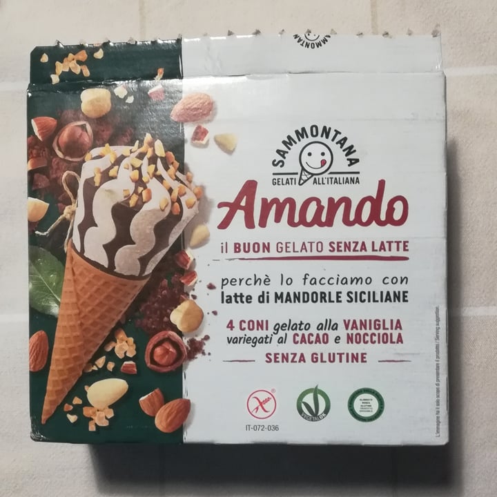 sammontana amando Coni gelato alla vaniglia variegati al cacao e nocciole Review | abillion