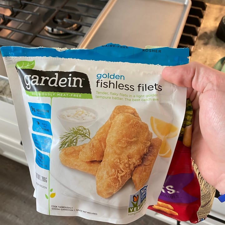 Gardein Golden Fishless Filets Review | abillion