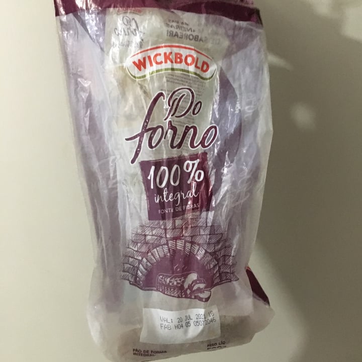 Wickbold Pão 100% integral Do Forno Review | abillion